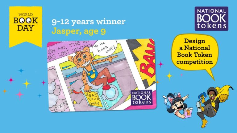 Design a National Book Token competition 2026 - World Book Day