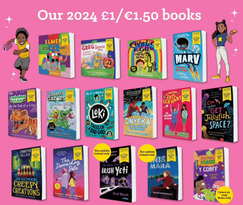 Take a sneak peek inside the 2024 £1/€1.50 books! - World Book Day