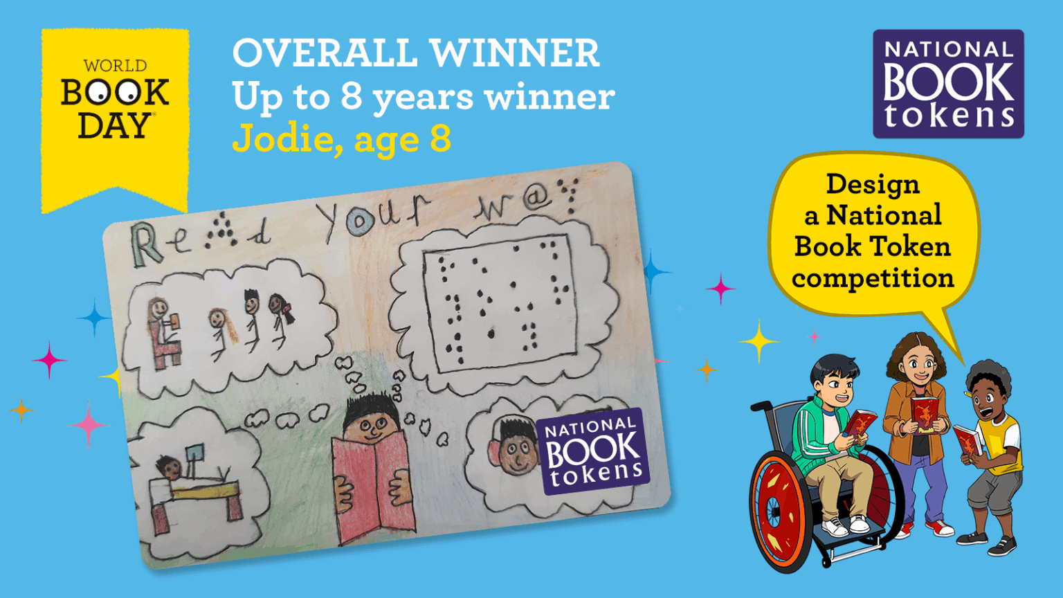 Design a National Book Token 2024 winners announcedED! - World Book Day