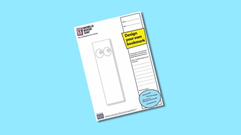World Book Day: Design your own bookmark - World Book Day