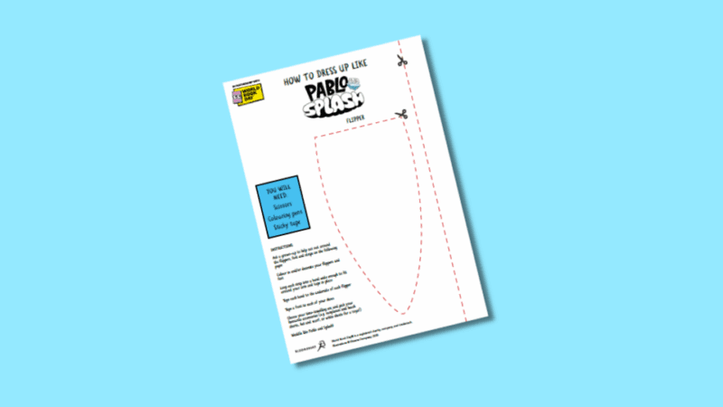 World Book Day: Pablo and Splash dressing-up ideas - World Book Day