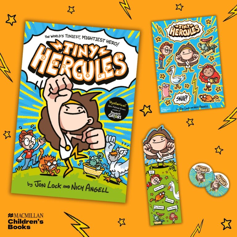 Win a signed copy of Tiny Hercules and some exclusive merchandise ...